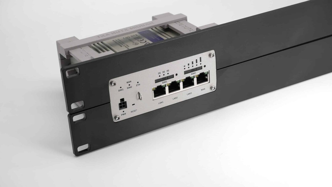 Teltonika Rutx Series Injection Molded Front customized and 3D Printed ...