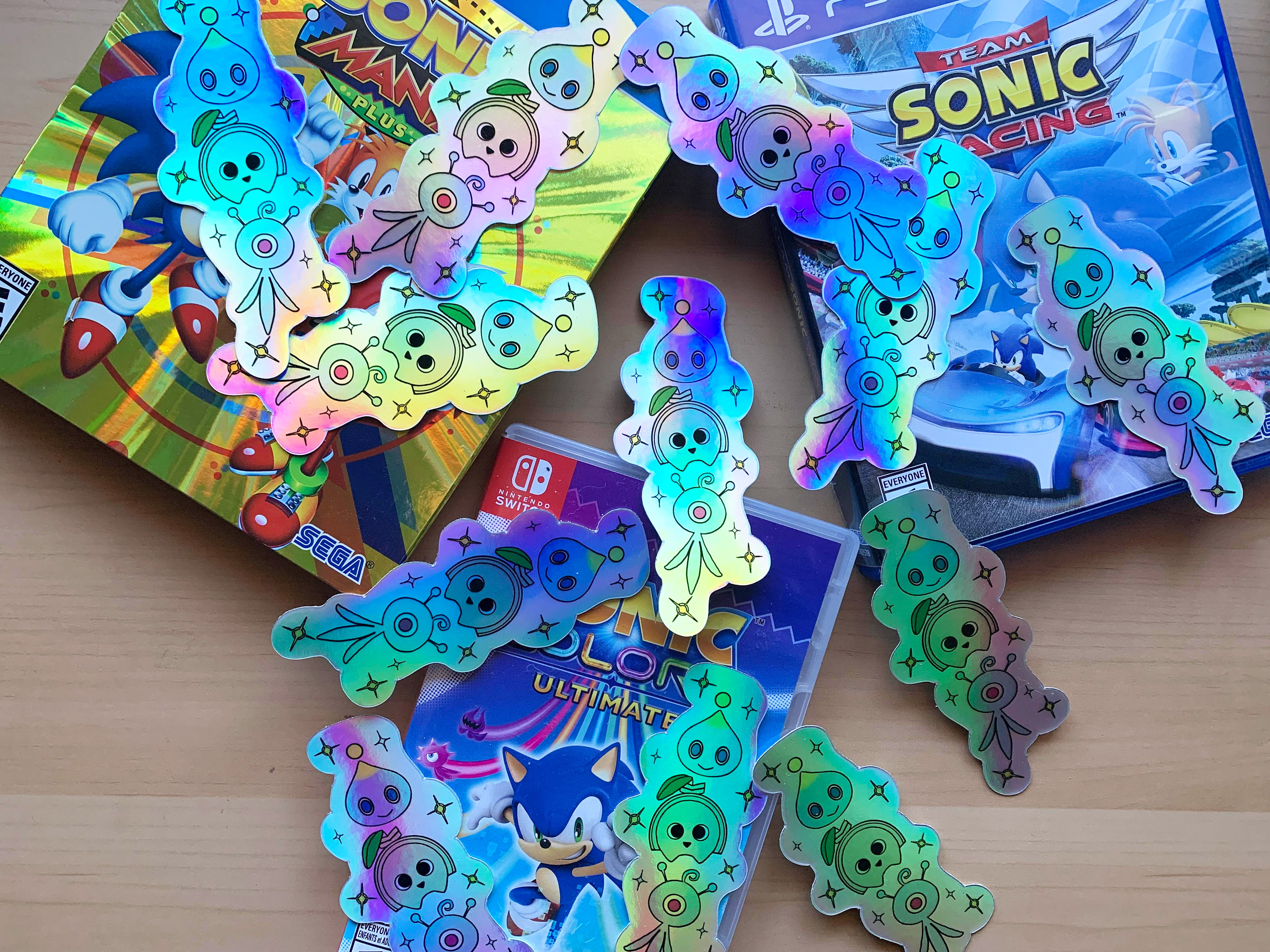 Sonic Colors Wisps Toys