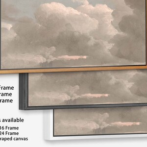 Cloud Study early Evening by Simon Denis Landscape Oil - Etsy