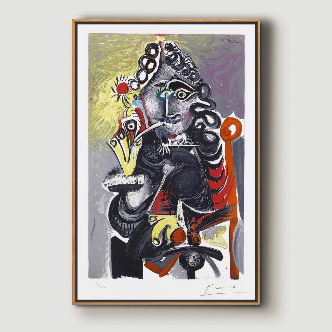 Pablo Picasso Print: Framed Gallery Wall Art, Vintage Home Decor - Etsy