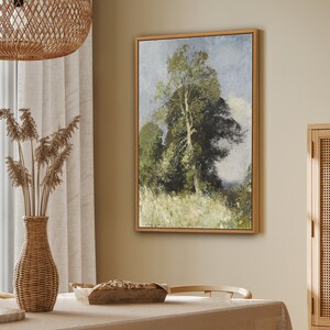The Ash Tree by Edward Seago Landscape Oil Painting Wall Art, Vintage ...