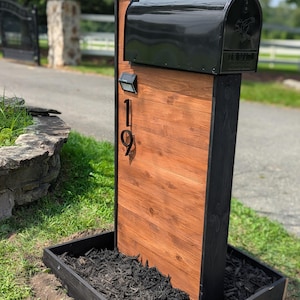 Modern Cedar Mailbox Build Plan - PDF How-to Guide - Etsy