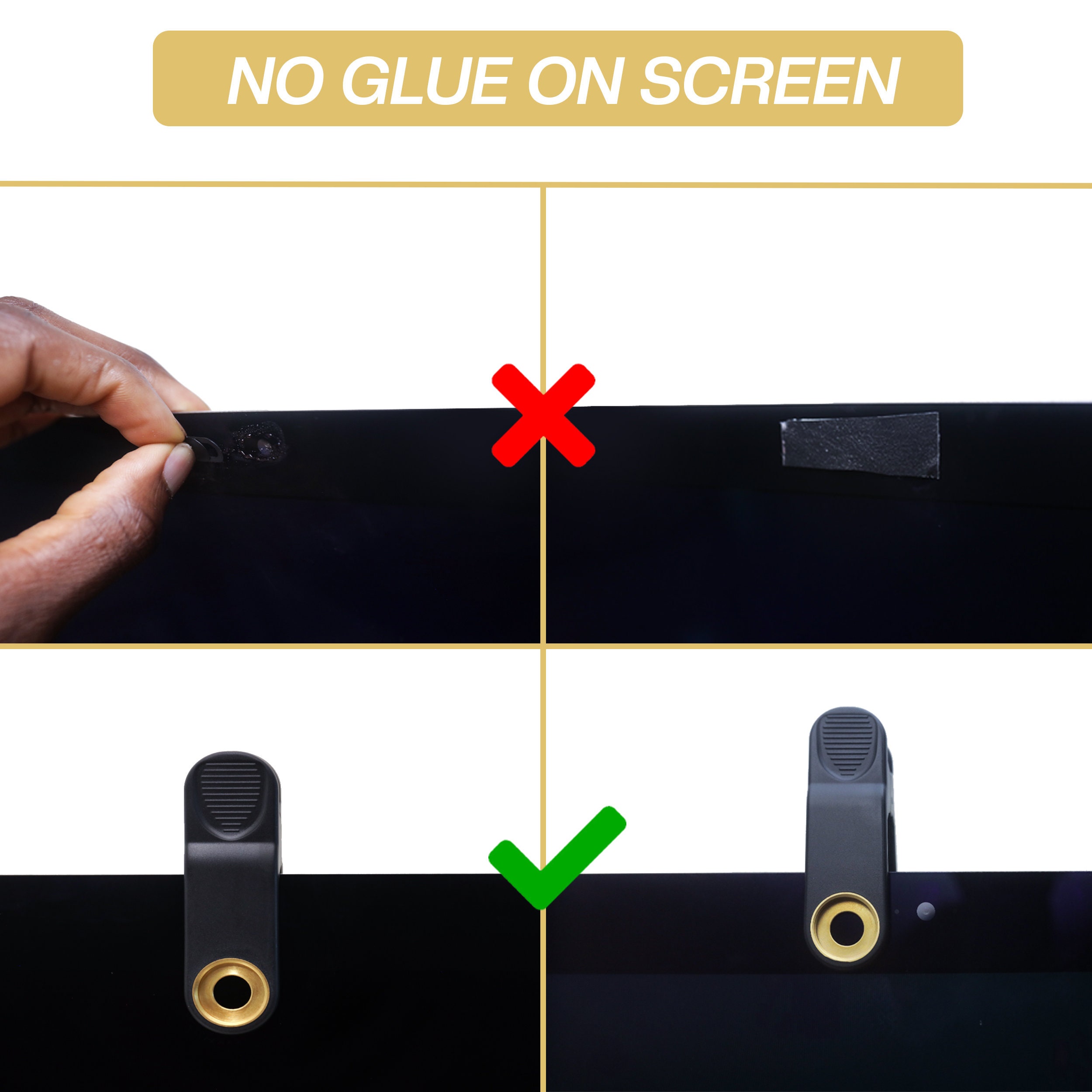 Desktop Webcam Cover Imac Webcam Cover Logitech Webcam Cover No Glue ...