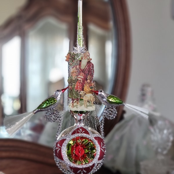 Victorian Christmas Tree Toppers - Etsy