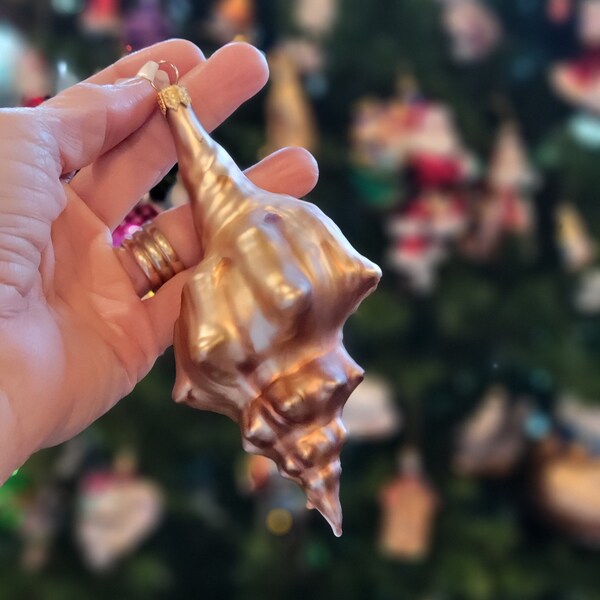 Seashell Christmas Ornaments - Etsy