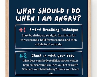 Mindfulness Worksheet Printable 5-4-3-2-1 Technique - Etsy