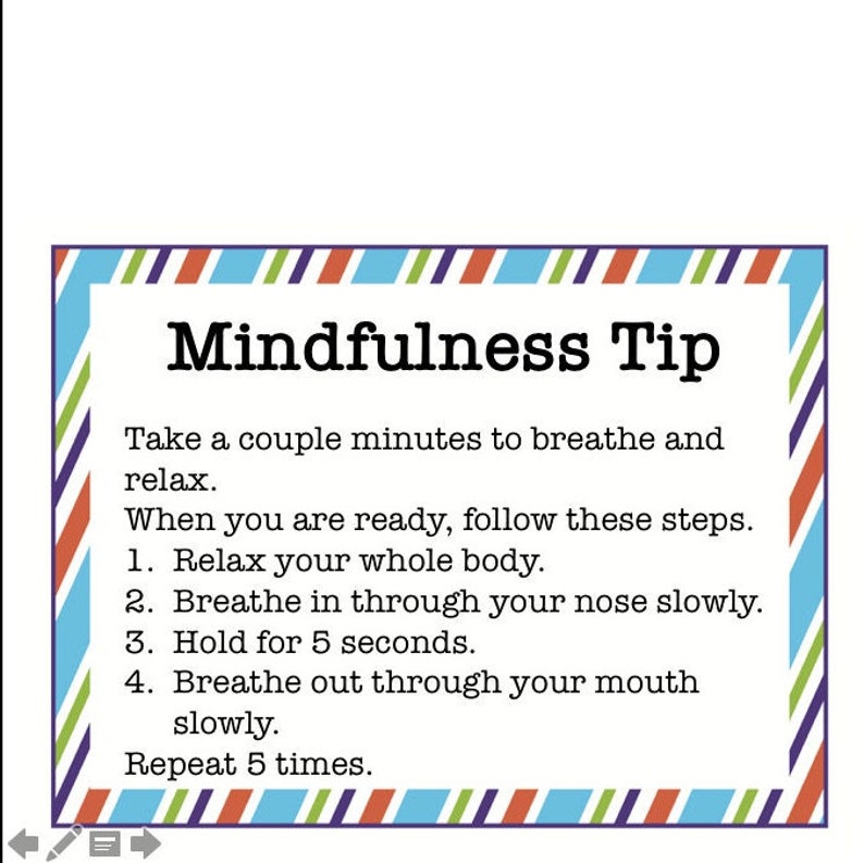 MINDFULNESS FLASHCARDS Digital Download | Etsy