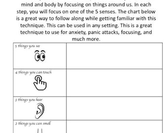 DBT House Worksheet With Instruction Page - Etsy