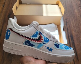 Bape Air Force 1 - Etsy
