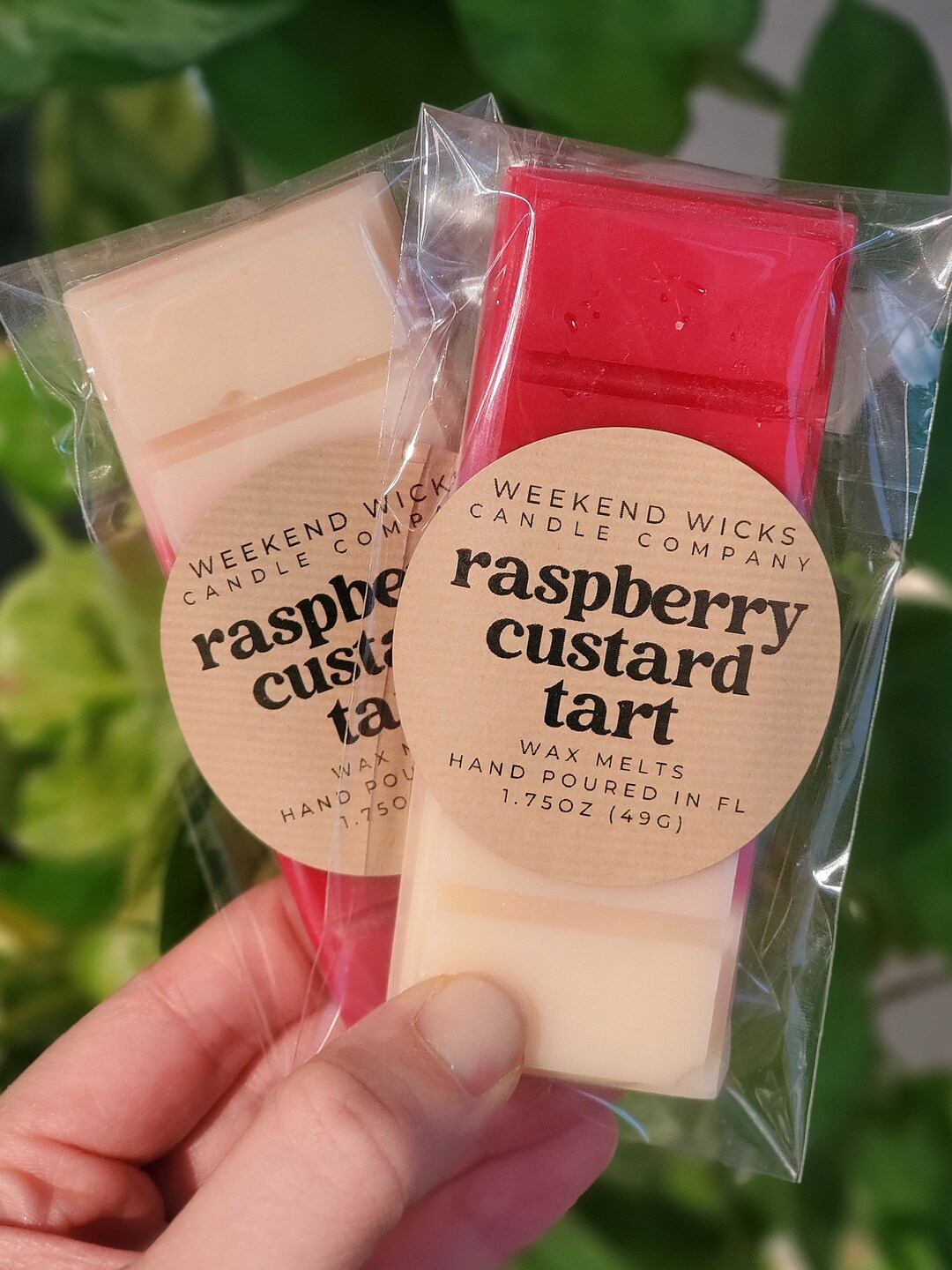 Raspberry Custard Tart Wax Melt | Food Wax Melt | Bakery Wax Melt ...