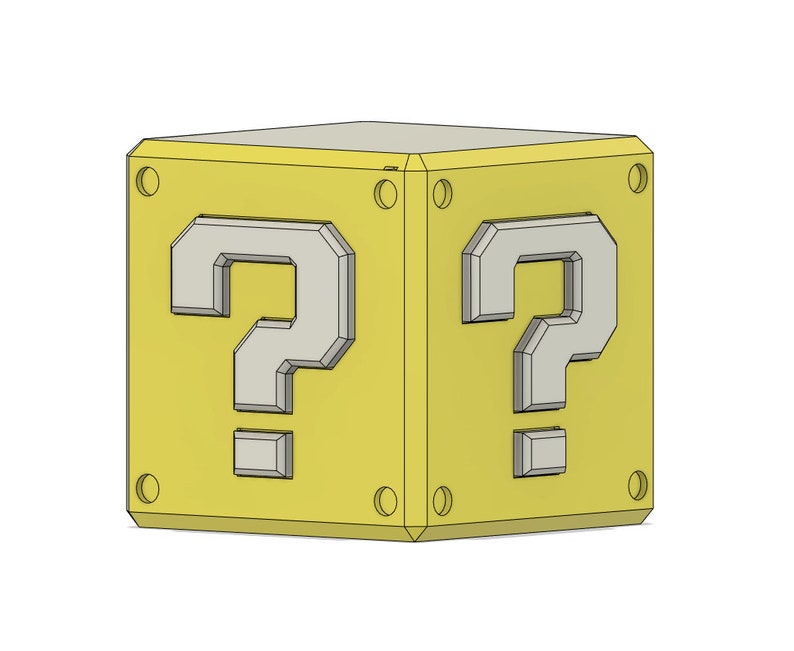 Question Mark Cube Wall Mounted With Sound - Etsy UK