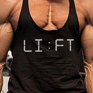Time to Lift Tank Bodybuilding Tank Workout Tank Weightlifting Tank ...