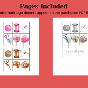 Color Sorting Sewing Jar Activity: Preschool Printable (PDF File) - Etsy