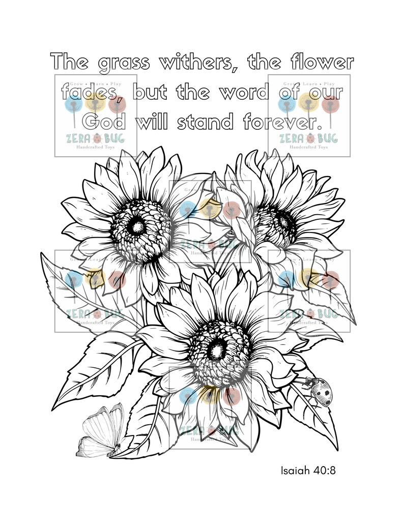 Kid’s Thanksgiving Bible Verse Coloring Pages Printable PDF Download - Etsy