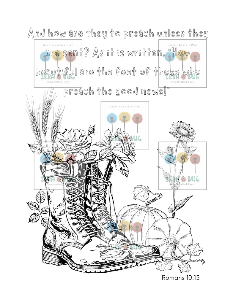 Kid’s Thanksgiving Bible Verse Coloring Pages Printable PDF Download - Etsy