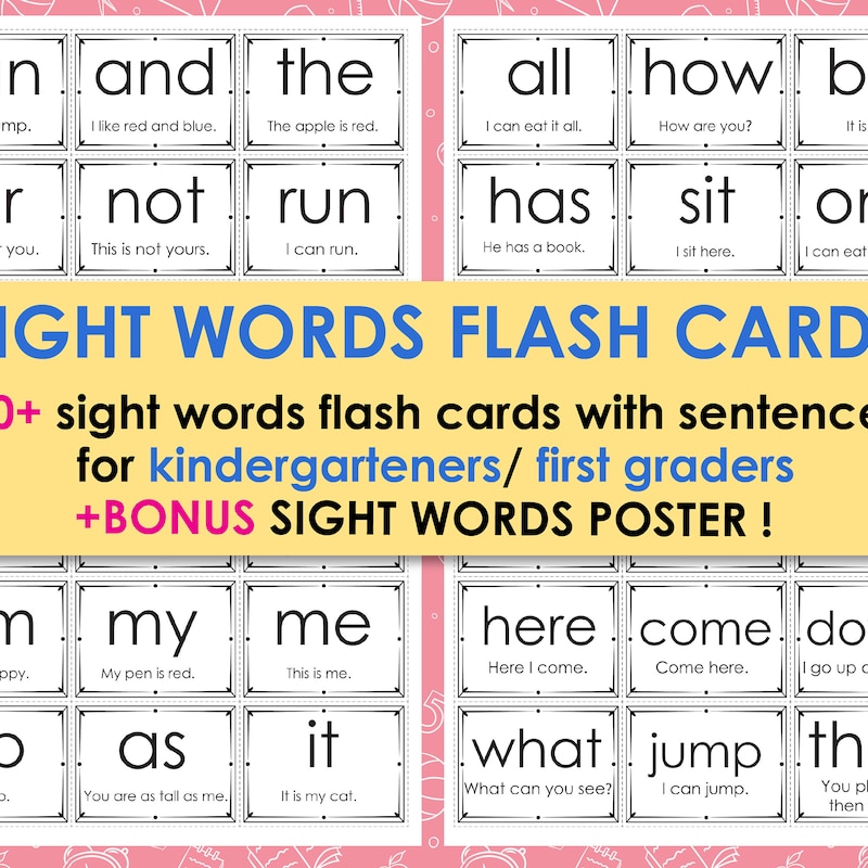 Sight Word - Etsy