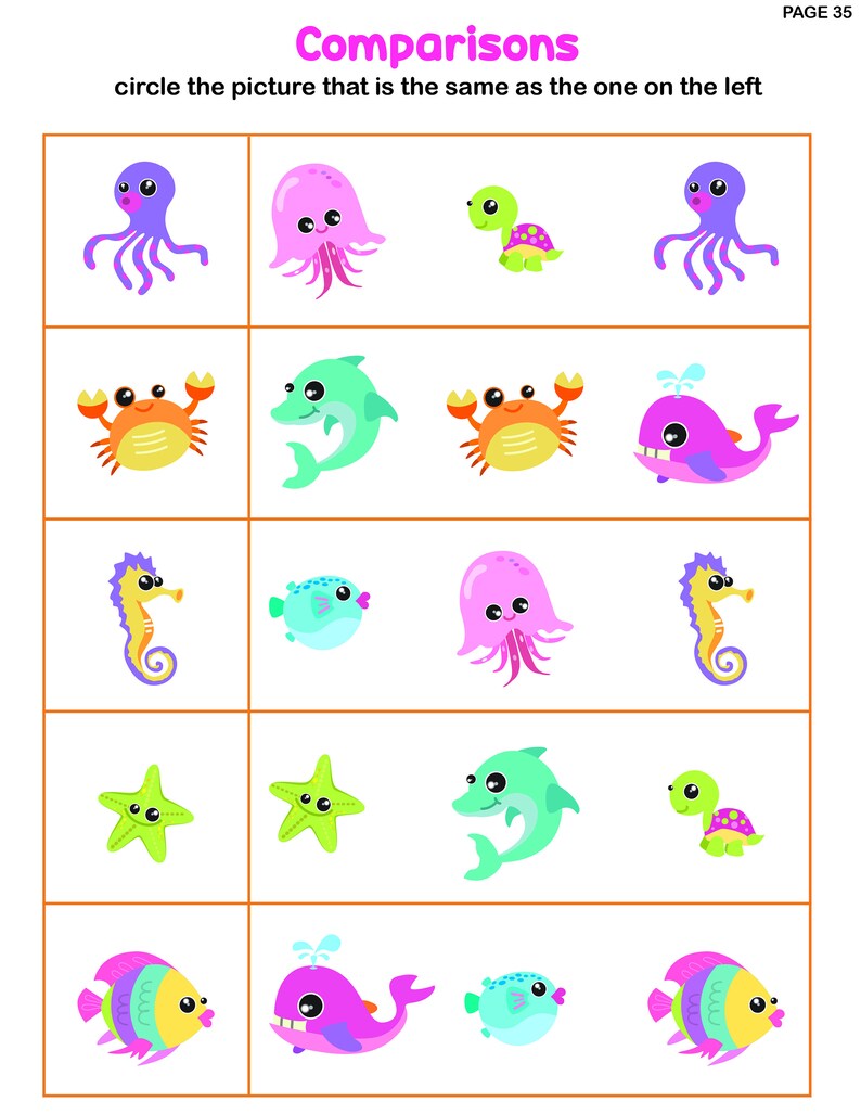 Preschool Worksheets 40 Pages Letter Recognition Numbers - Etsy