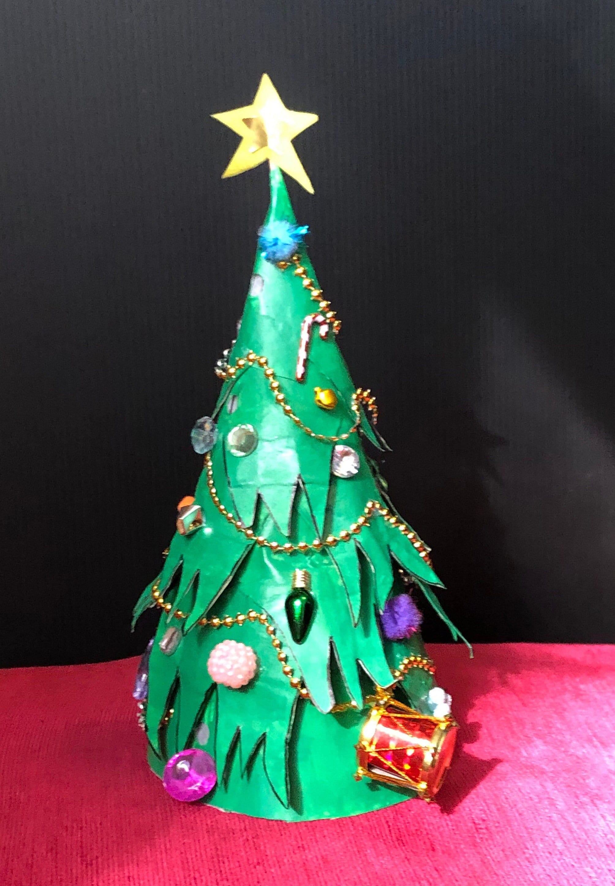 Handmade Whoville Christmas Tree: Retro Grinch Holiday Decor - Etsy