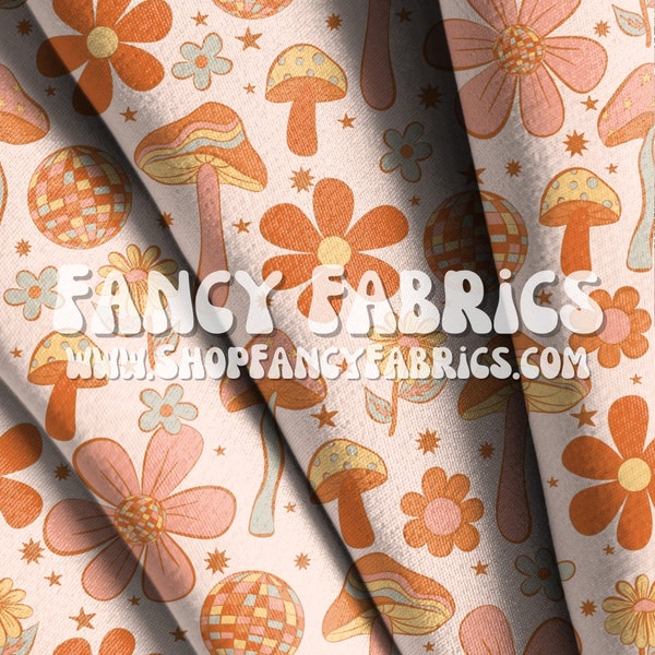 Groovy Fabric - Etsy