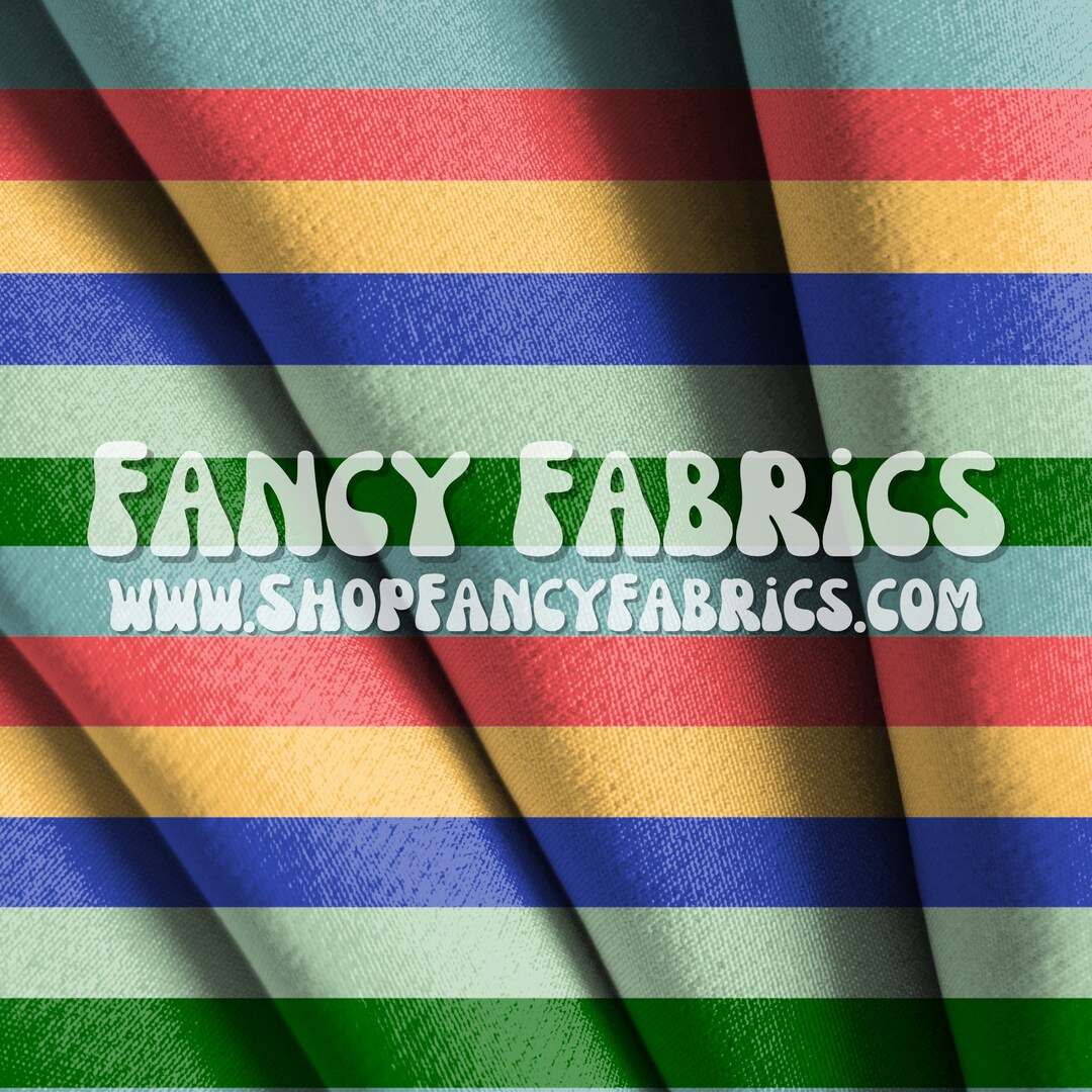 Fun Stripes Fabric by the Yard Bullet DBP Swim - Etsy