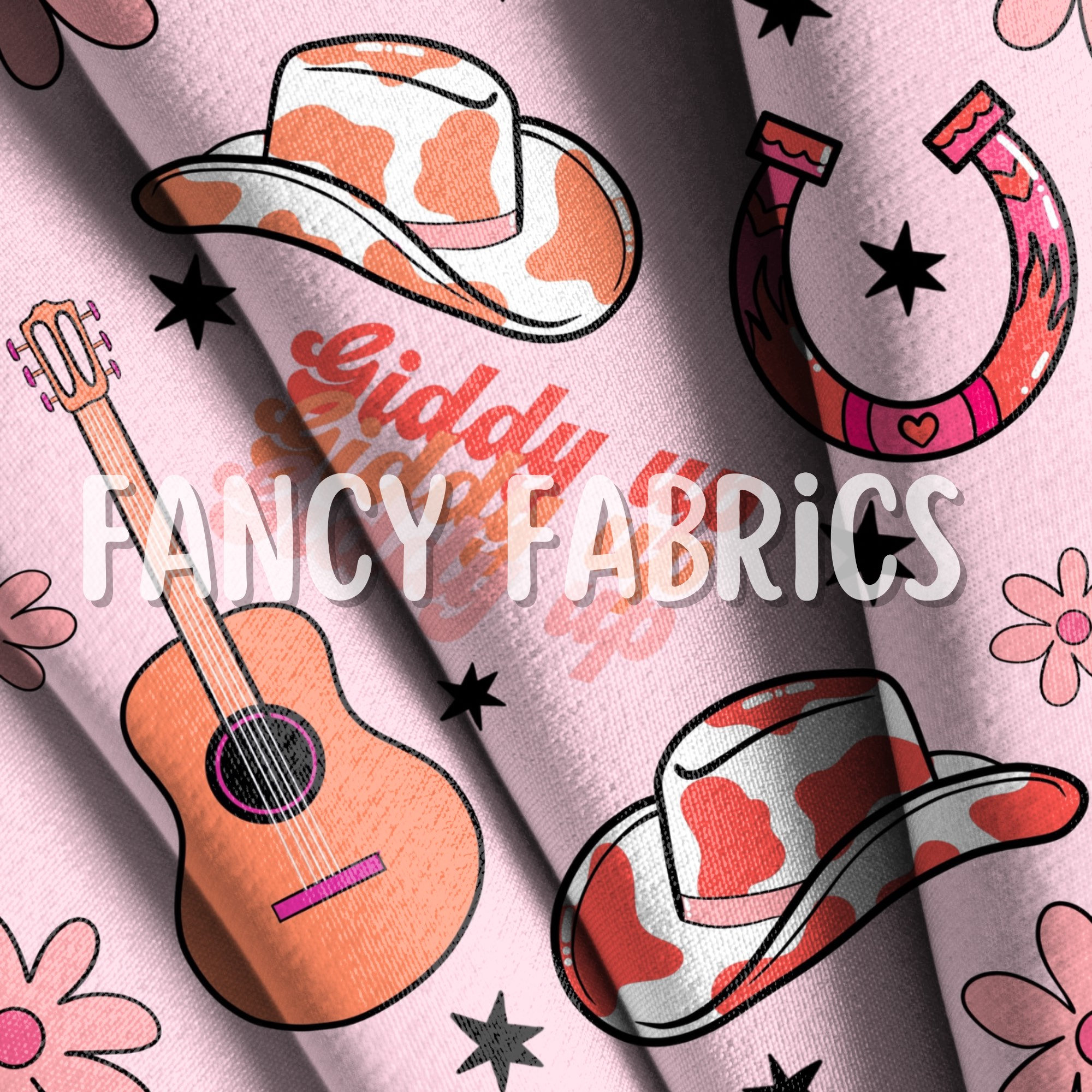Giddy Up Cowboy Fabric