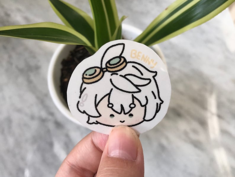 Genshin Impact Bennett Stickers (bouken Da Bouken!) - Etsy