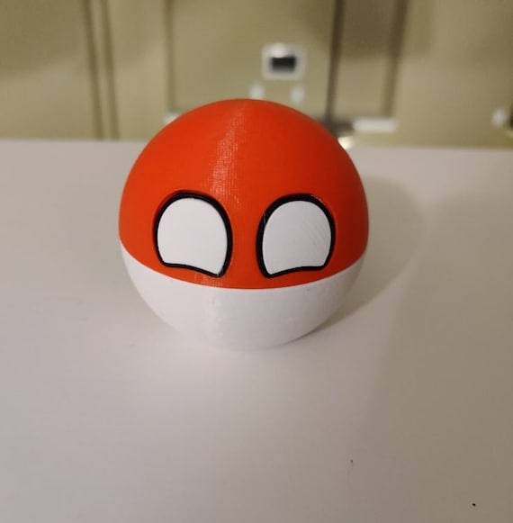 Countryballs 3D Printed Models/desk Art poland | Etsy Australia