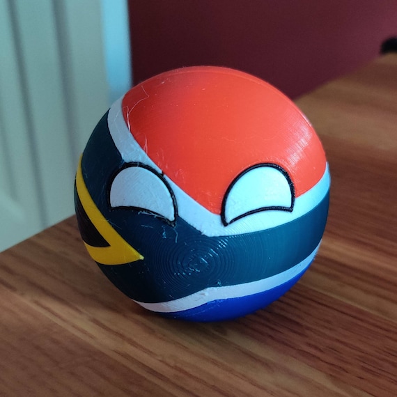 Countryballs 3D Printed Models/desk Art south Africa - Etsy