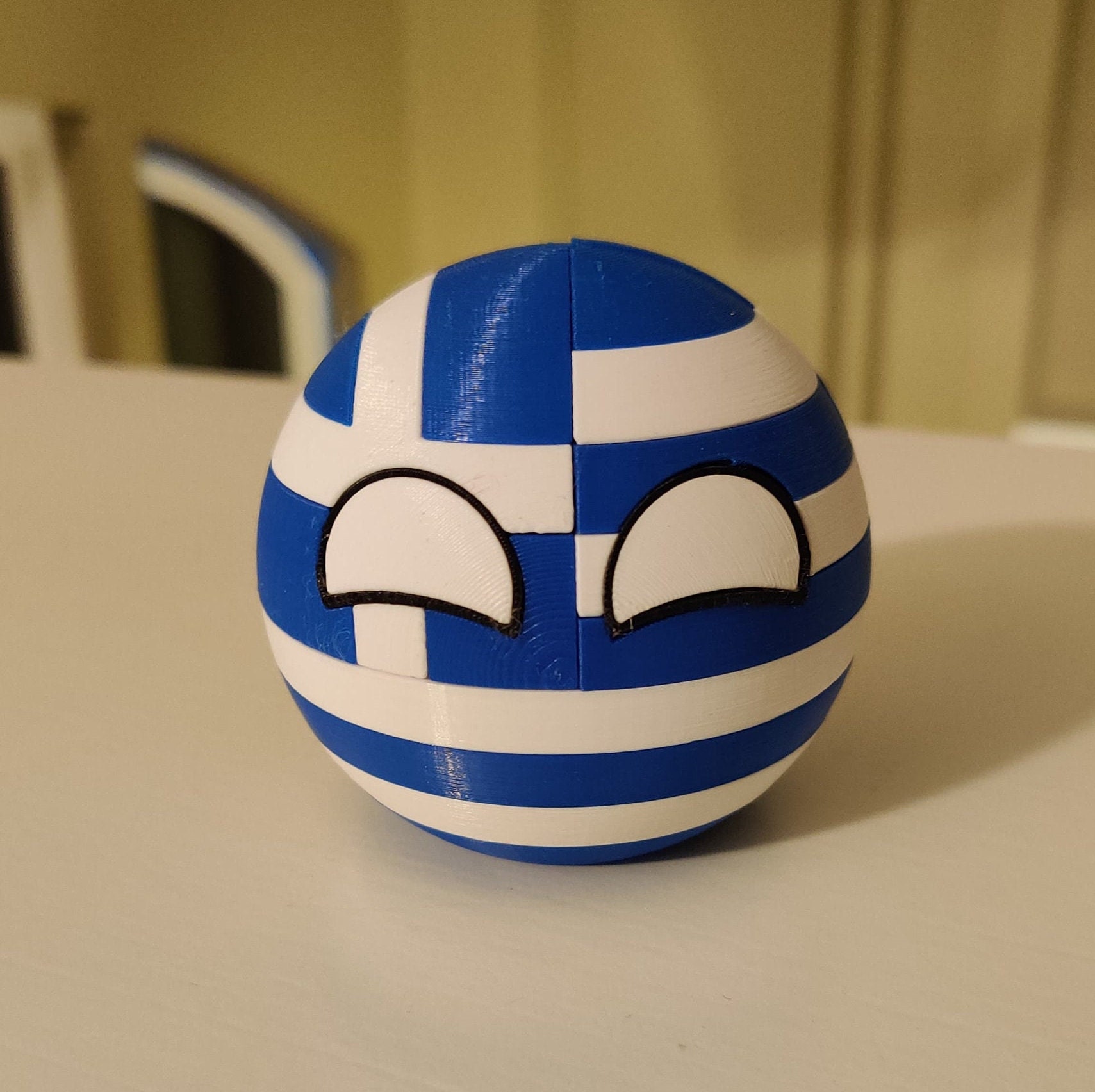 Countryballs 3D Printed Models/desk Art greece - Etsy Finland