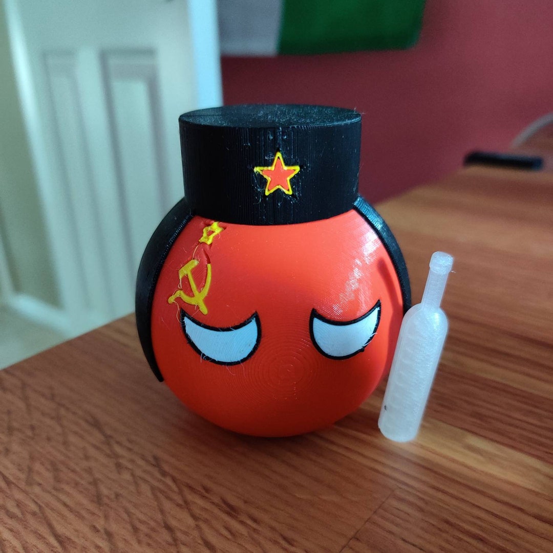 Countryballs 3D Printed Models/desk Art soviet Union - Etsy Canada