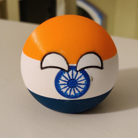 Countryballs 3D Printed Models/desk Art india - Etsy Australia