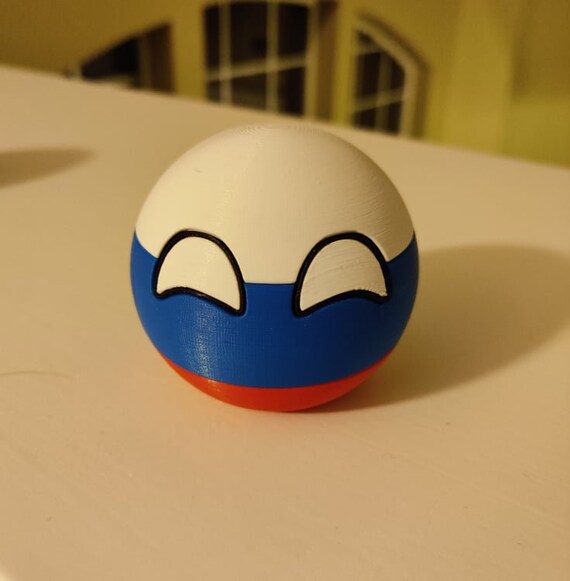Countryballs 3D Printed Models/desk Art russia | Etsy Canada