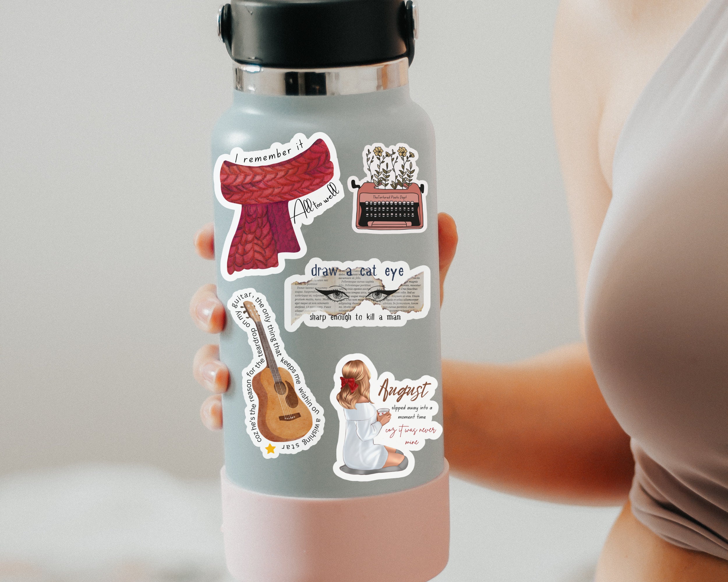 Taylor Swift Themed Printable Stickers - Etsy