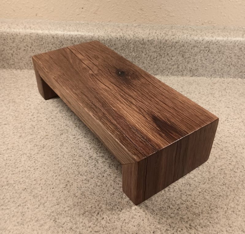 Riser. White Oak Riser. Farmhouse Decor. Wood Tray. Wood Trivet. Rustic ...