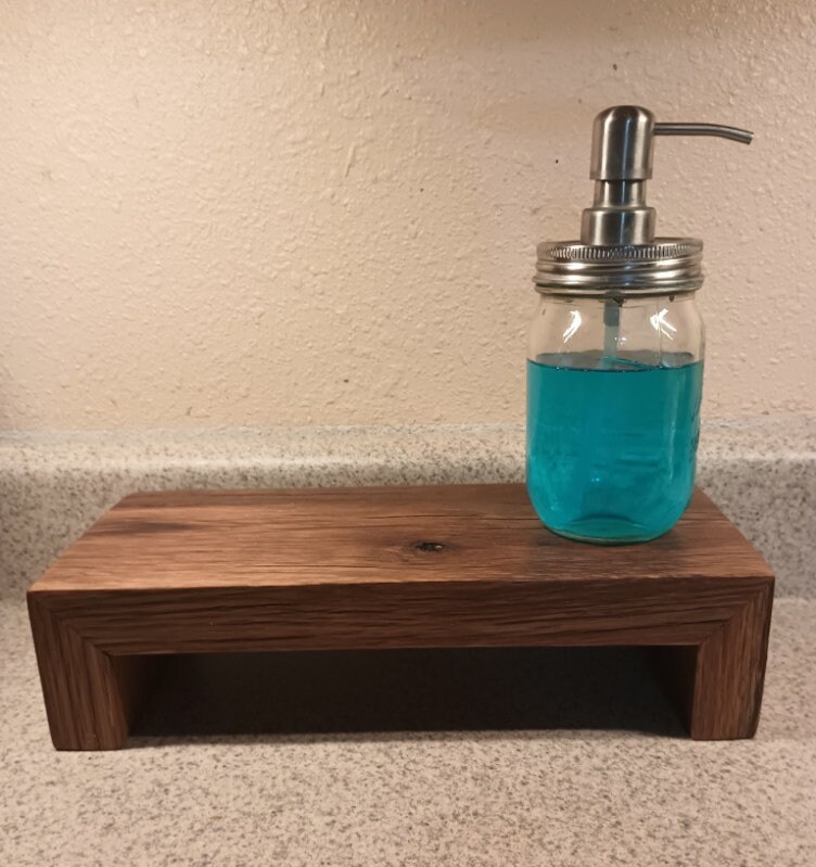 Riser. White Oak Riser. Farmhouse Decor. Wood Tray. Wood Trivet. Rustic ...