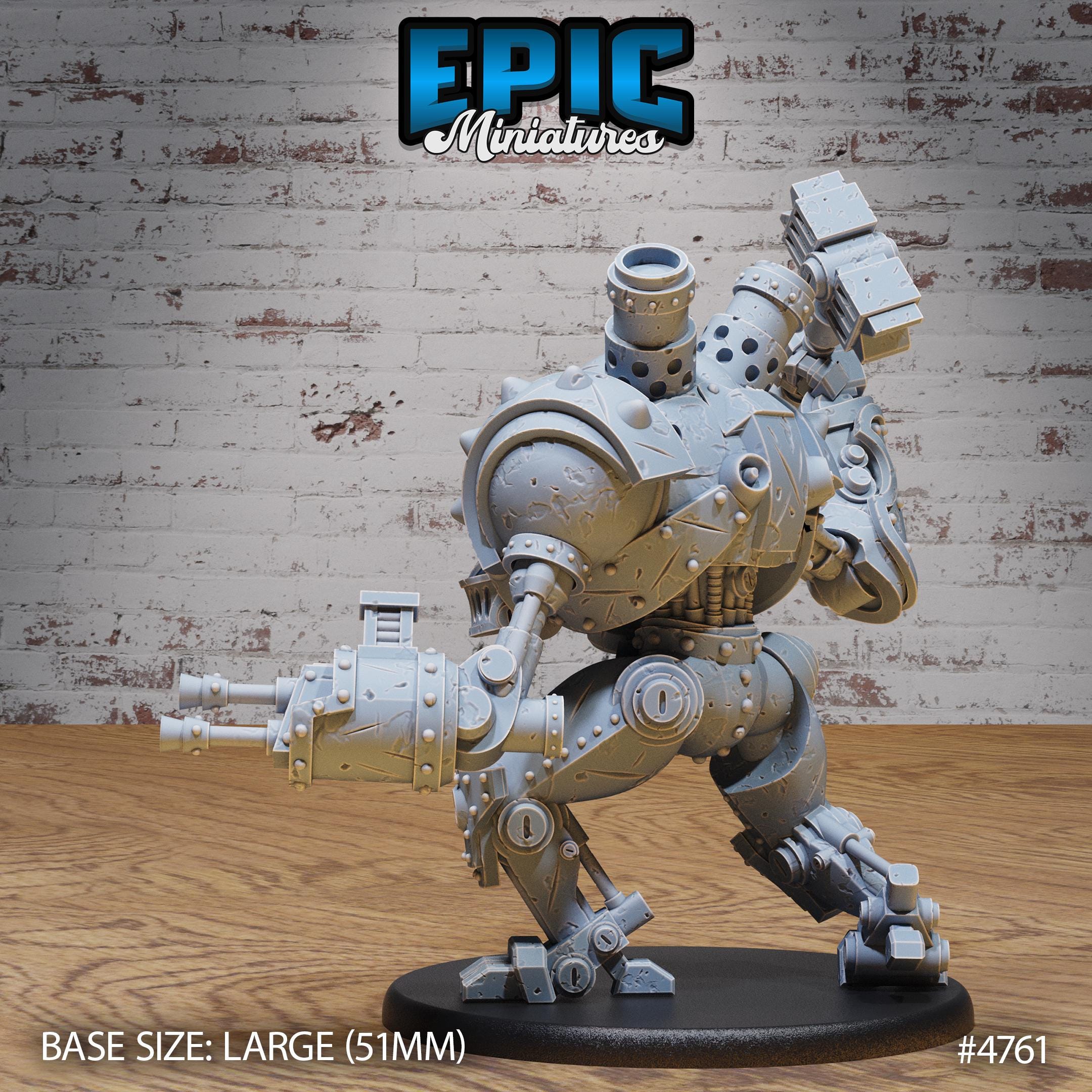 Battle Automaton Set of 3 DND Miniatures Steam Society Collection ...