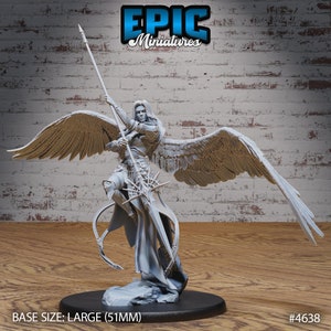 Female Planetar Angel Set of 3 DND Miniatures Faith Defender Collection ...