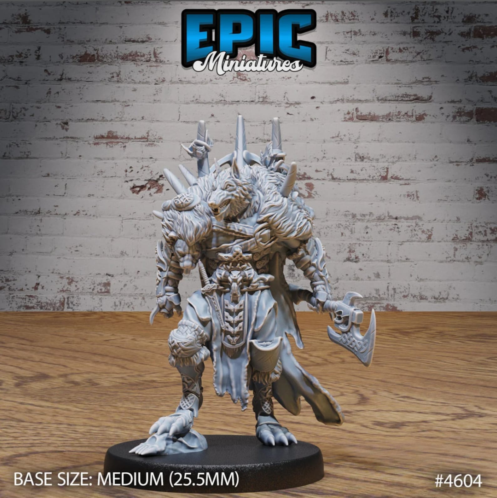 Classic Werewolf Set of 3 DND Miniatures Vampire Invasion Collection ...