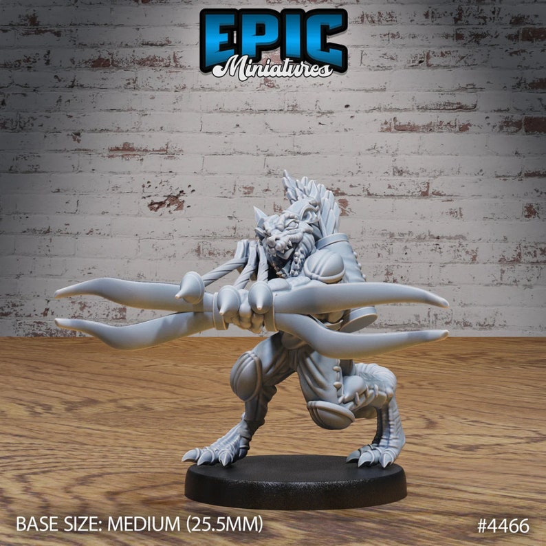 Kobold Set of 8 DND Miniatures Deep Dark Caves Collection Dungeons and ...