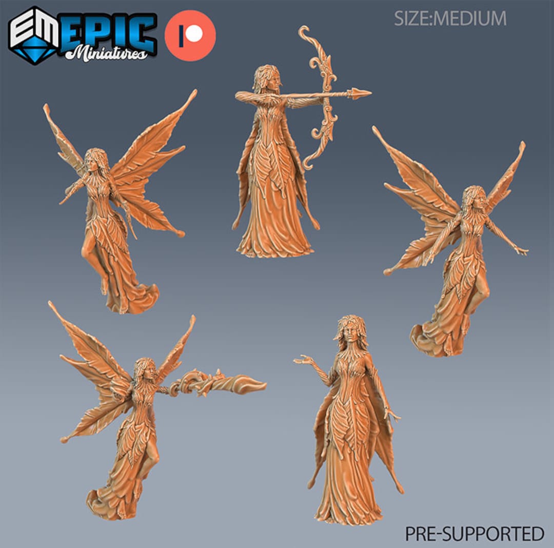 DND Miniature Corrupted Forest Dryad Collection Dungeons and Dragons ...