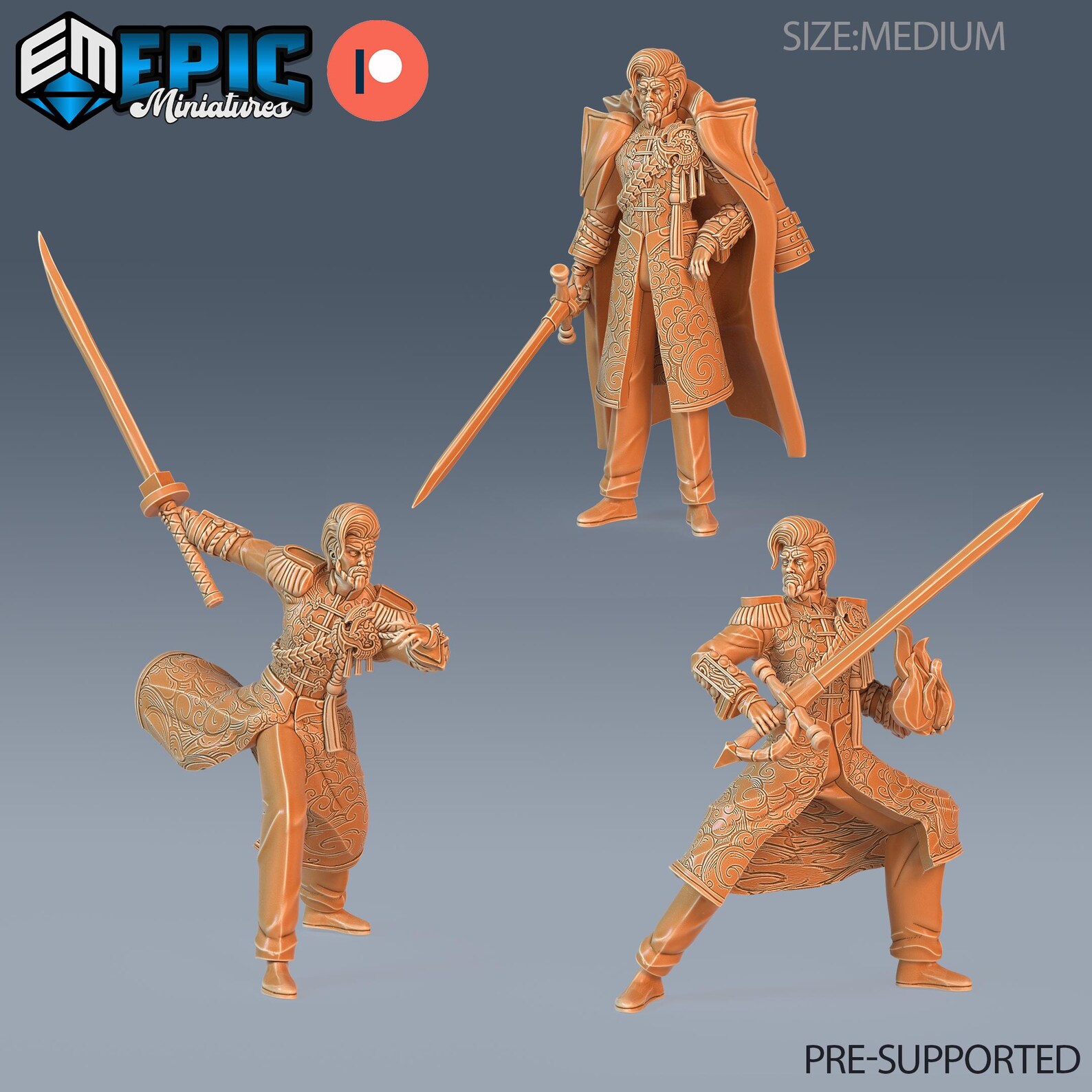 Marine Admiral DND Miniatures Treasure Hunt Collection Dungeons and ...