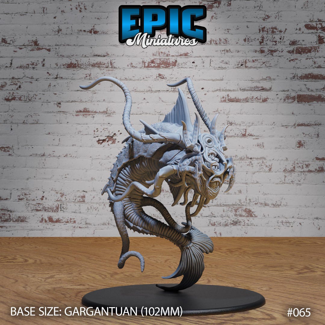 Elder Aboleth DND Miniatures Dark Elf Army Collection Dungeons and ...