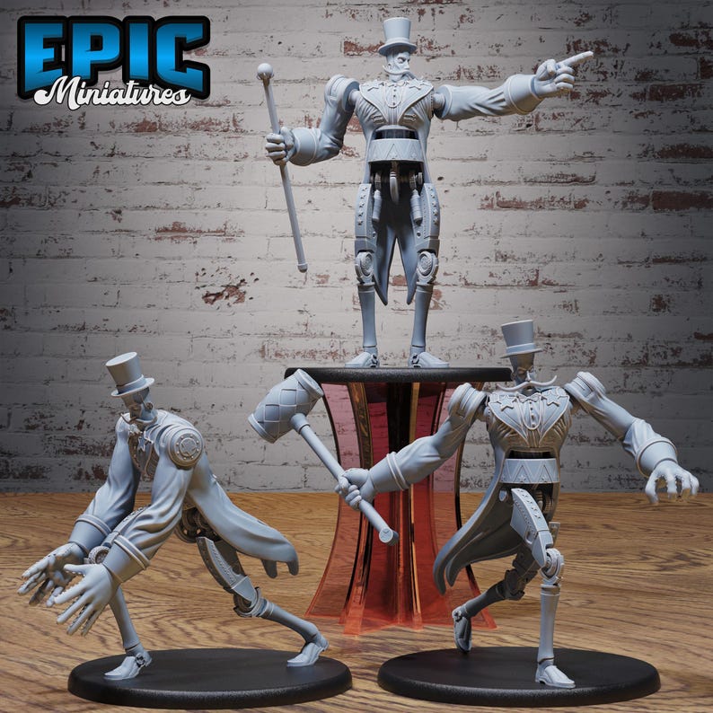 Big Circus Construct Set of 3 DND Miniatures Grand Carnival Collection ...