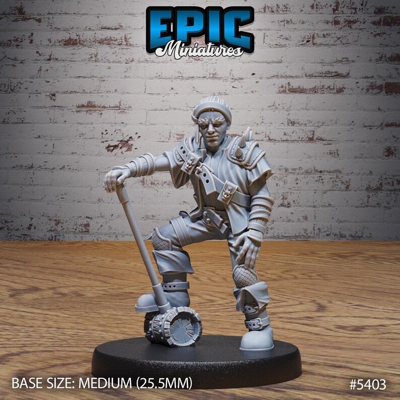 Bandit Set of 8 DND Miniatures Wild Bandits Collection Dungeons and ...