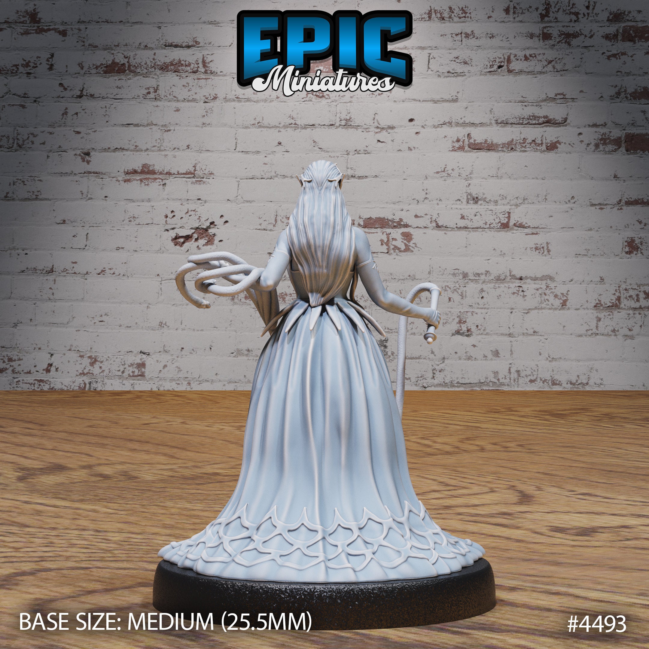 Dark Elf Domina Set of 3 DND Miniatures Vampire Invasion Collection ...