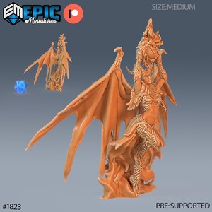 Devil Duchess Set of 3 DND Miniatures Deadly Sins Collection Dungeons ...