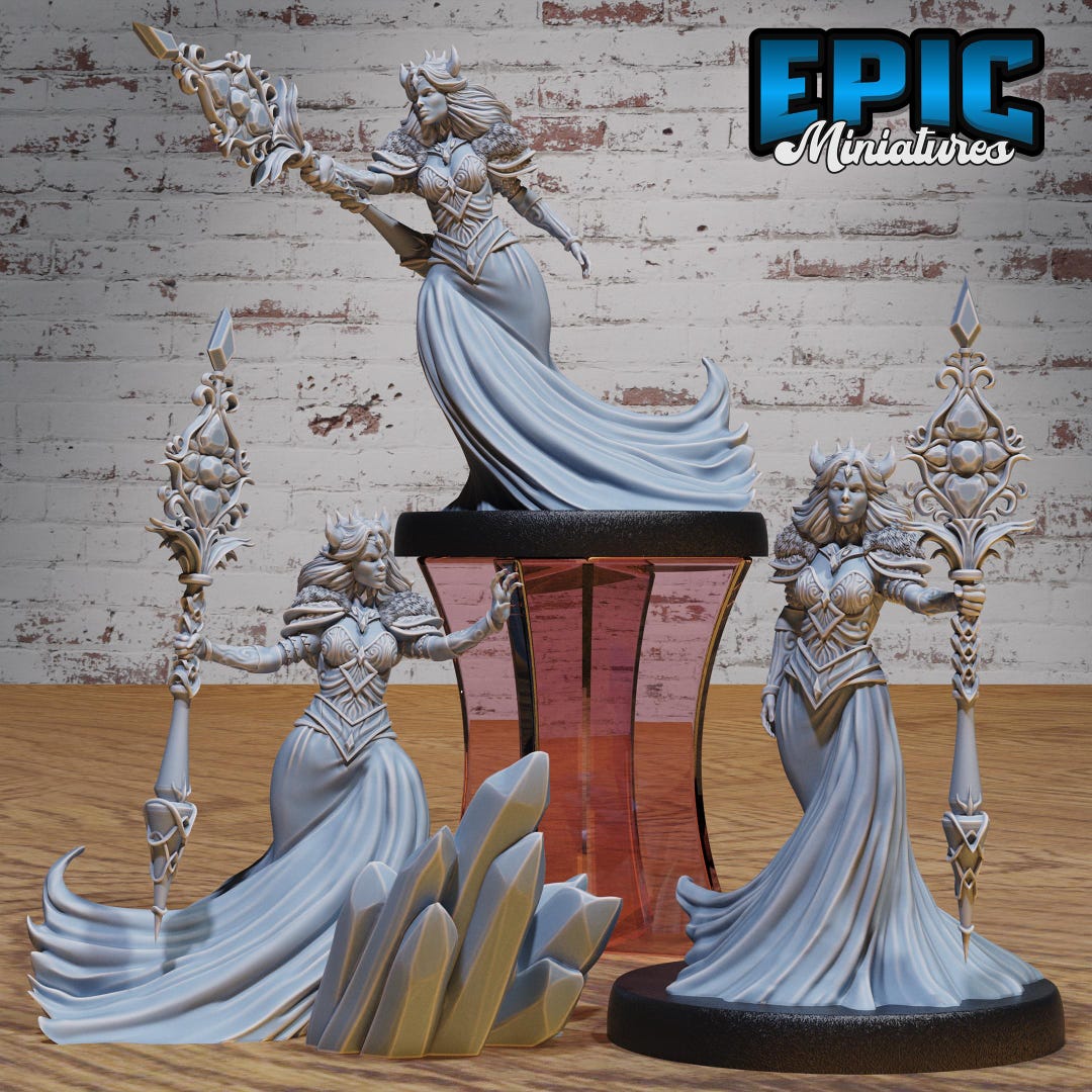 Grendel's Mother Set of 3 DND Miniatures Northern Tales Collection ...