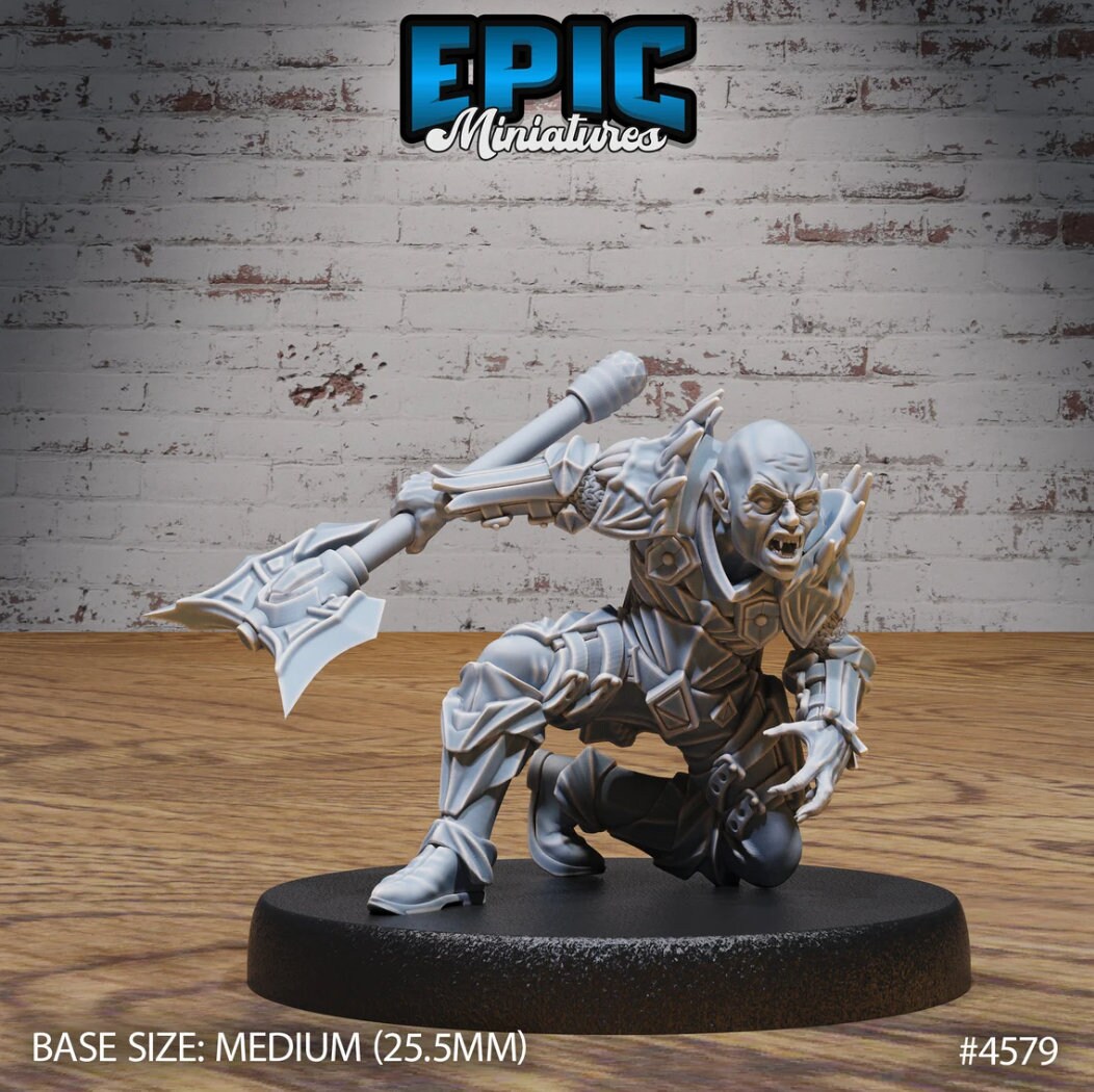 Vampire Army Set of 8 DND Miniatures Vampire Invasion Collection ...