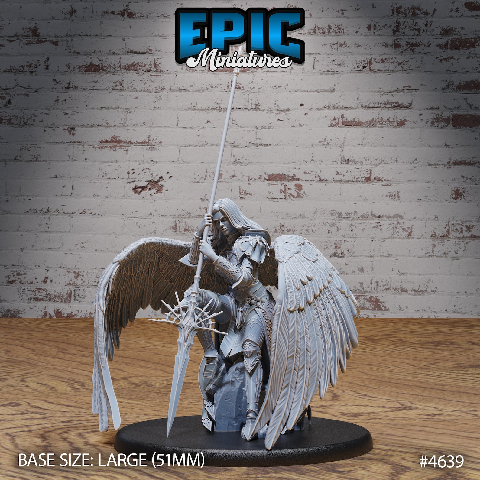 Female Planetar Angel Set of 3 DND Miniatures Faith Defender Collection ...