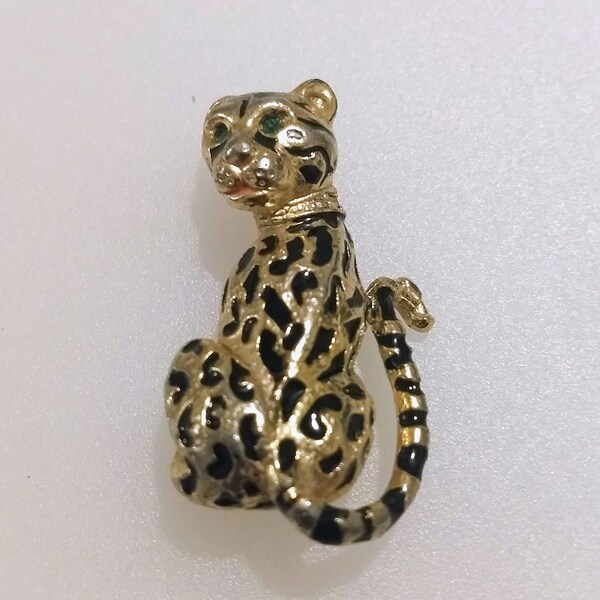 Leopard Brooch Pin - Etsy